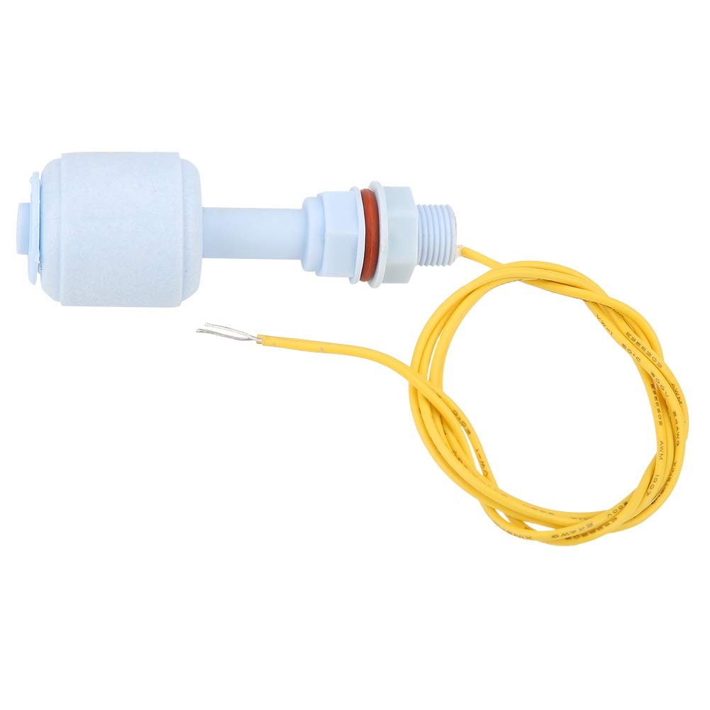 Water Float Switch, 110V Water Level Vertical Float Switch for Aquarium Pump Control Liquid Controller