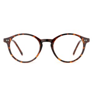 tijn vintage glasses for women men thick round rim eyeglasses clear lens