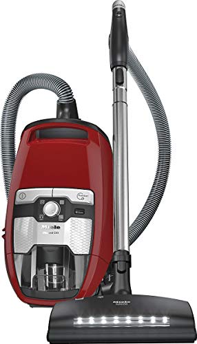 Miele Blizzard CX1 HomeCare Bagless Canister Vacuum, Autumn Red