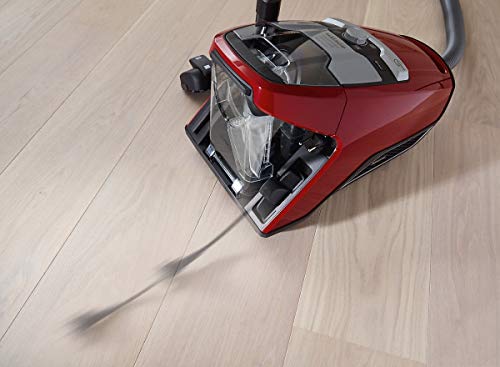 Miele Blizzard CX1 HomeCare Bagless Canister Vacuum, Autumn Red