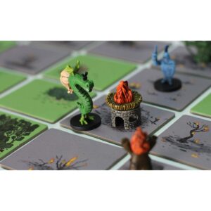 Greater Than Games: Trogdor!! The Board Game, A Cooperative Game of Burnination, Majesty and Cosummate V's, 2 to 6 Players, 30-45 Minute Playtime