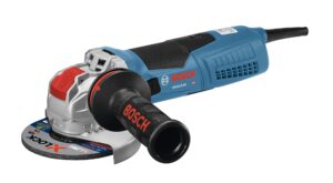 bosch gwx13-50 5 in. x-lock angle grinder with slide switch