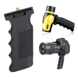 Pomya Camera Hand Grip Mount, Action Camera Handle Grip Stabilizer Handheld Holder Mount Handle Grip with 1/4" Screw for DSLR Camera Camcorder Telescope