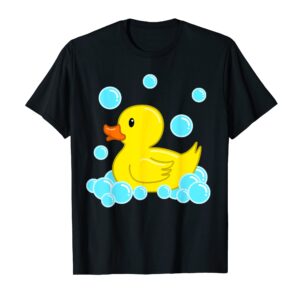 Cute Yellow Duck | Duckie Bath Toys | Rubber Ducky T-Shirt