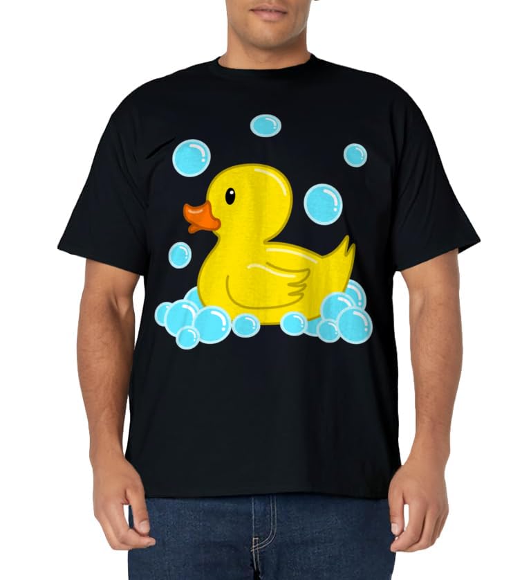 Cute Yellow Duck | Duckie Bath Toys | Rubber Ducky T-Shirt