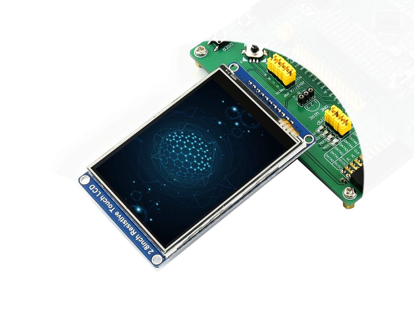 Waveshare 2.8inch 320×240 Pixels IPS LCD with 4-Wire Resistive Touch Screen SPI Communication Interface