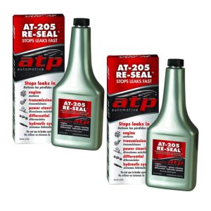 atp automotive at-205 re-seal stops leaks, 8 ounce bottle (2 pack)