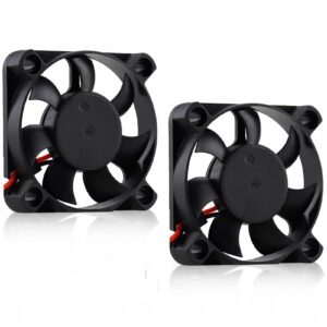 gdstime 50mm fan, 50mm x 50mm x 10mm 12v dc brushless cooling fan