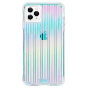 case-mate - tough groove - case for iphone 11 pro - 5.8 inch - iridescent