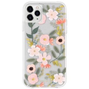 rifle paper co. iphone 11 pro case - floral design - 5.8 inch - wild flowers