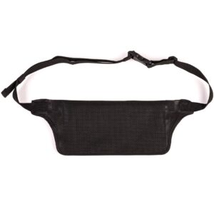 AquaQuest AquaRoo Money Belt - The Original 100% Waterproof Waist Pack Travel Pouch, since 1994 - Comfortable, Adjustable, Lightweight - Black