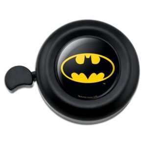 graphics & more batman classic bat shield logo bicycle handlebar bike bell