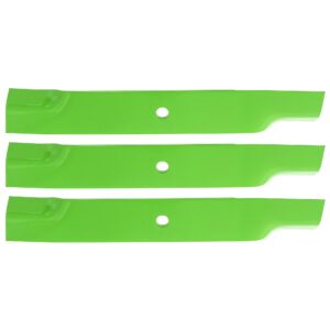 8TEN LawnRAZOR Mower Blade for Toro Dixie Chopper 2550 2750 Magnum 50 inch Deck 30227-50 113579 (Rolled Air Lift) 3 Pack