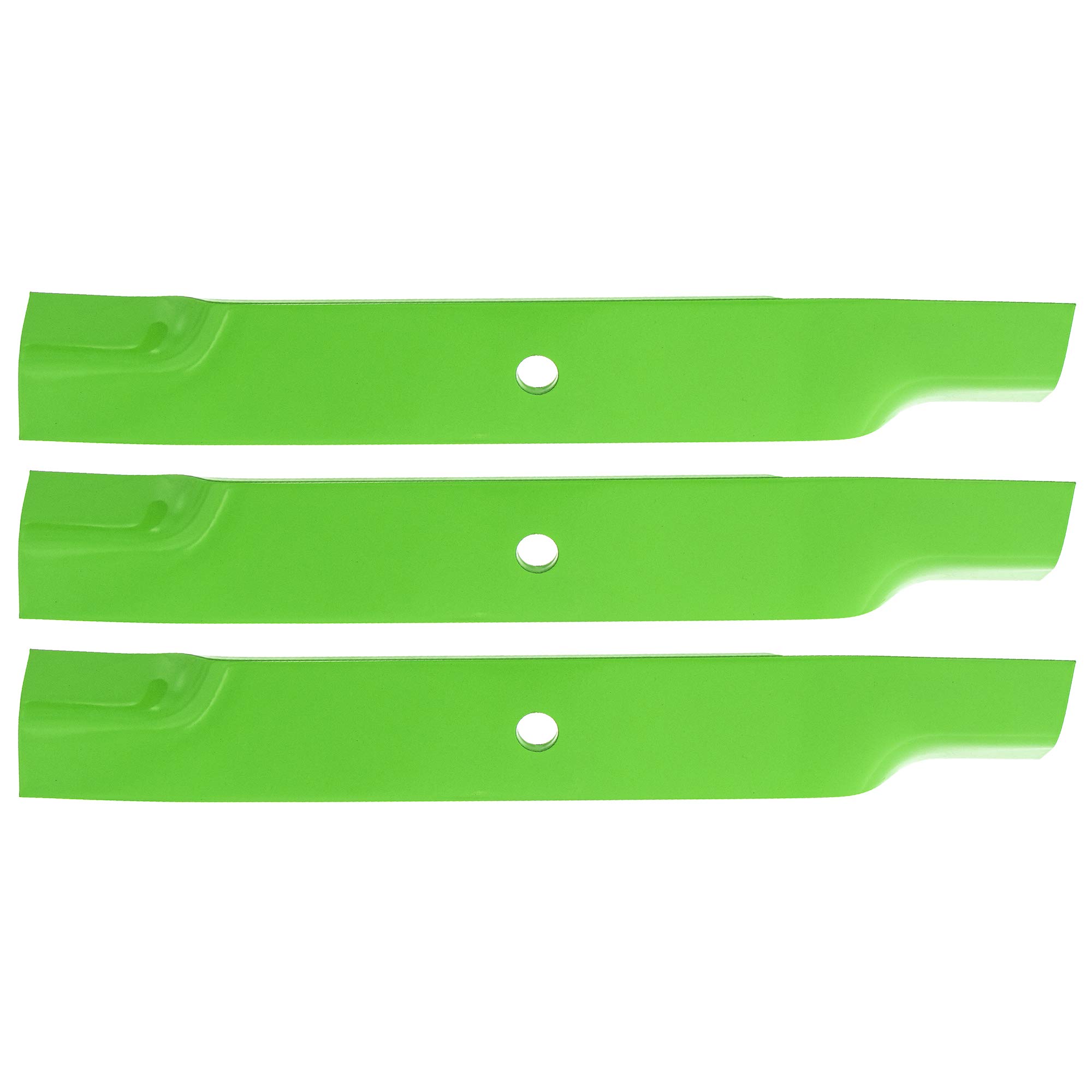 8TEN LawnRAZOR Mower Blade for Toro Dixie Chopper 2550 2750 Magnum 50 inch Deck 30227-50 113579 (Rolled Air Lift) 3 Pack