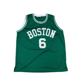 Bill Russell Boston Celtics Signed Autograph Custom Jersey Back Signed BRussell Hologram Certified