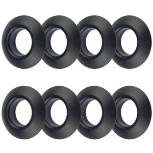 zelerdo 8 pack kayak paddle drip rings for kayak canoe rafting paddles shaft