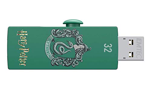 EMTEC Harry Potter M730 USB 2.0 Flash Drive - 32GB - Slytherin