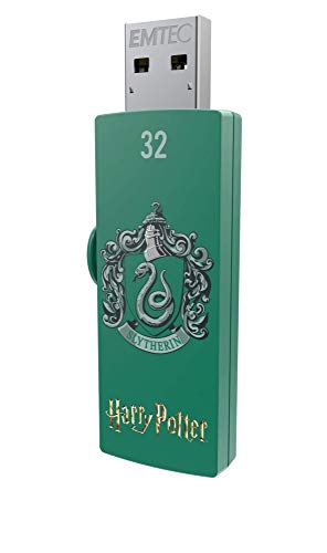 EMTEC Harry Potter M730 USB 2.0 Flash Drive - 32GB - Slytherin