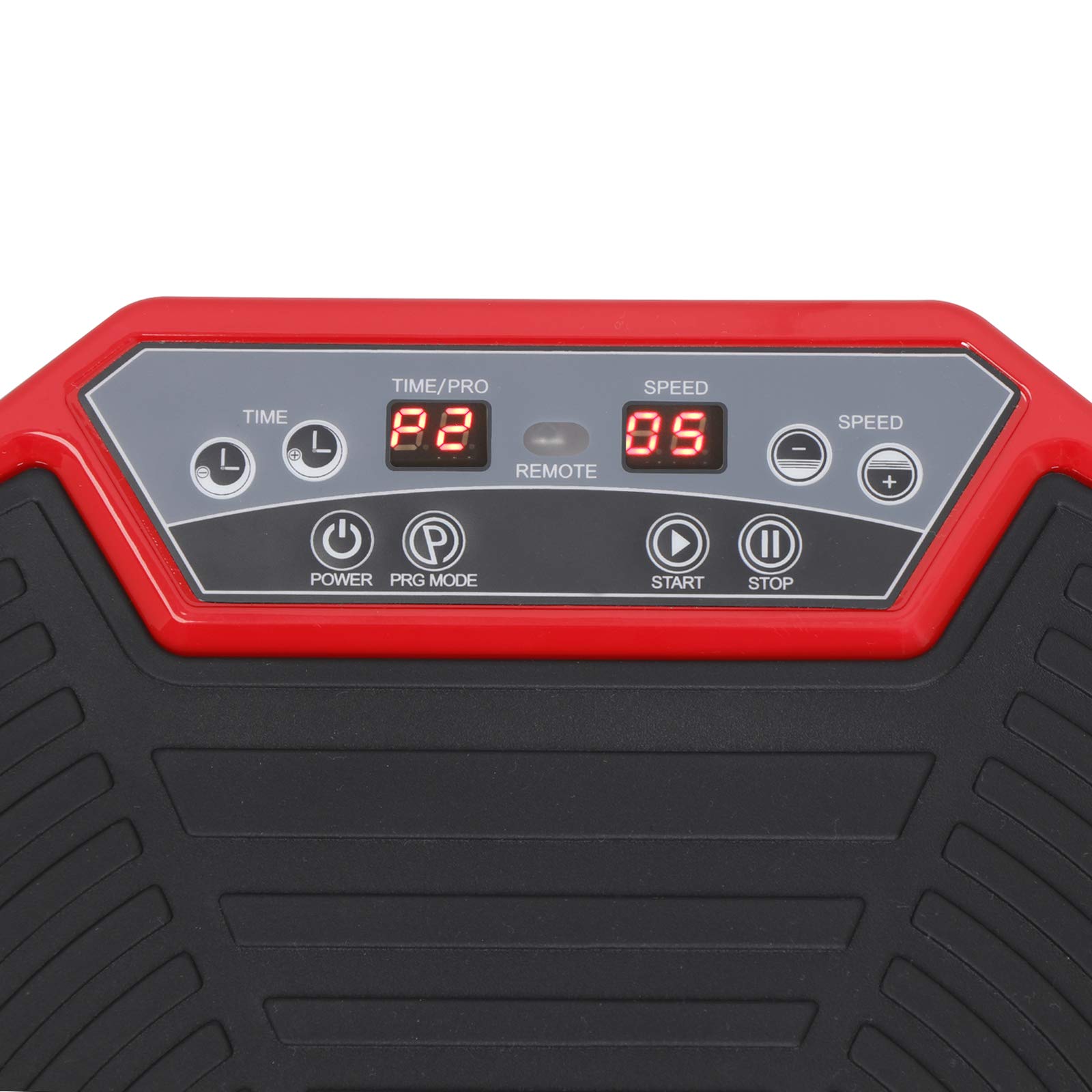 Saturnpower Full Body Vibration Platform Massage Machine Fitness Shaking Machine Workout Whole Body Trainer Vibration Weight Loss Equipment Vibration Fat Reducer with Bluetooth Connection (red)