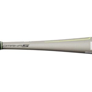 Louisville Slugger unisex-adult 2020 Omaha (-10) 2 5/8" USA Baseball Bat, 28"/18 oz, Silver