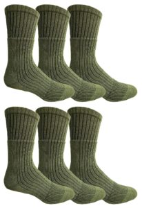 yacht & smith men's army socks, military grade socks size 10-13