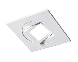 nicor lighting dqr4ma11202kwh led downlights, matte white