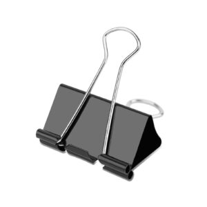 ufmarine large binder clips, 1.6 inch length for office (24 pcs)