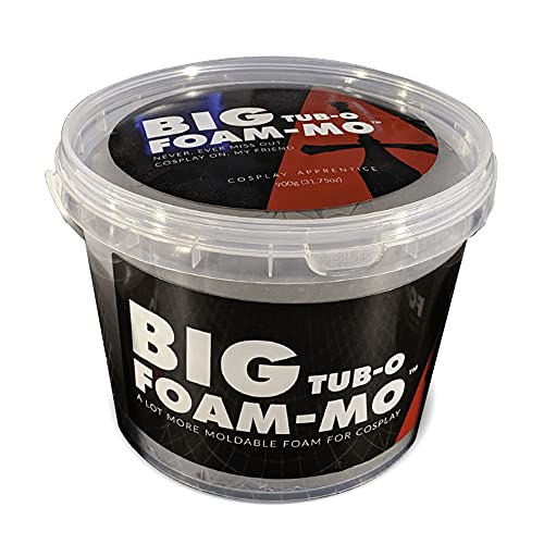 Cosplay Apprentice - Foam-mo, Foam Clay Cosplay, Lightweight Sculpting Foam, Air Dry Clay for Cosplay and Costumes, 900g