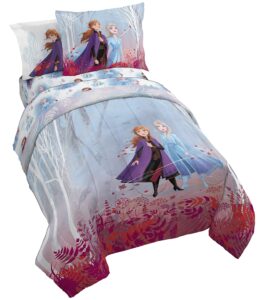 jay franco frozen 2 forest spirit bed set, twin