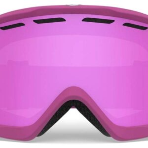 Giro Index OTG Adult Snow Goggles - Berry Wordmark Strap with Vivid Pink Lens (2020)