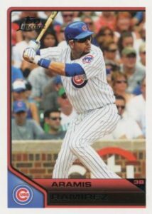 2011 topps lineage #28 aramis ramirez cubs mlb baseball card nm-mt