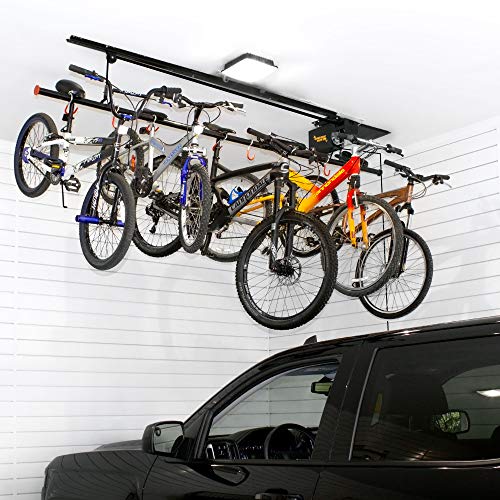 Garage Gator 68221 Motorized 8 Bike Lift, Black