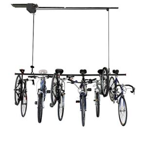 Garage Gator 68221 Motorized 8 Bike Lift, Black