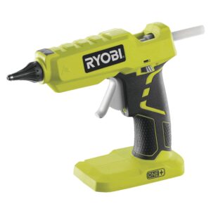 ryobi r18glu-0 hot glue gun 18v one+ battery 180°c 11mm (body only)