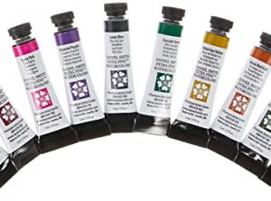 DANIEL SMITH Watercolor, 5ml tubes, Jean Haines Master Artist Set 10 Watercolor Tubes (total 10 pieces) 285610223, 0.17 Fl Oz (Pack of 10)