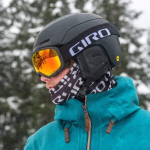 Giro Neo Ski Helmet - Snowboard Helmet for Men, Women & Youth - Matte Black - L (59-62.5cm)