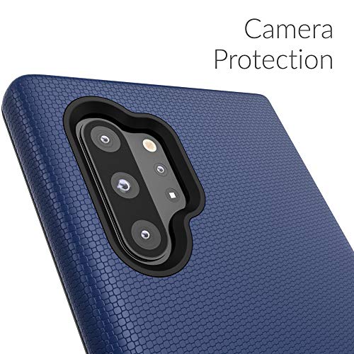 Crave Note 10+ Case, Dual Guard Protection Series Case for Samsung Galaxy Note 10 Plus - Navy