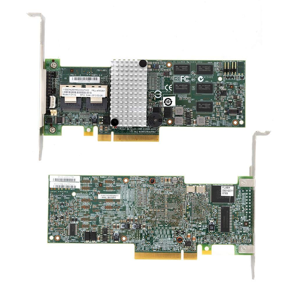 SATA,SAS Array Card PCI E X8 6Gb,s Internal 6 Gbps SAS,SATA Ports Controller RAID Card for LSI 9260 8i,IBM M5015 46M0851