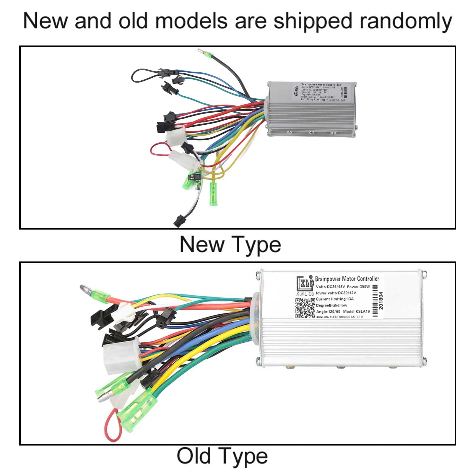 Brushless Motor Controller,350W Electric Brushless DC Motor Controller 36/48V High Speeds Brushless Motor Controllers for Go Karts E-Bike Electric Throttle Motorcycle Scooter