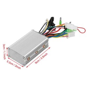 Brushless Motor Controller,350W Electric Brushless DC Motor Controller 36/48V High Speeds Brushless Motor Controllers for Go Karts E-Bike Electric Throttle Motorcycle Scooter