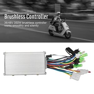 Brushless Motor Controller,350W Electric Brushless DC Motor Controller 36/48V High Speeds Brushless Motor Controllers for Go Karts E-Bike Electric Throttle Motorcycle Scooter