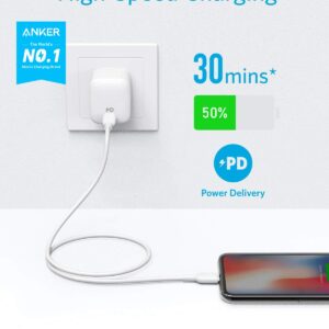 Anker USB C to Lightning Cable [6ft, 2-Pack MFi Certified] Powerline II for iPhone 13 13 Pro 12 11 X XS XR 8 Plus AirPods Pro, Supports Power Delivery (White)