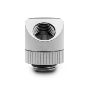 ekwb ek-torque 45 degree angled rotary fitting, nickel