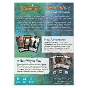 Brotherwise Games Call to Adventure: Name of The Wind