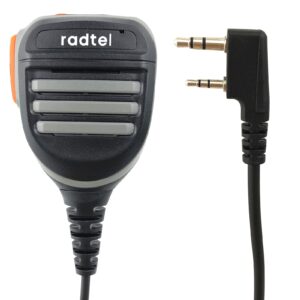 radtel platinum series rainproof heavy duty shoulder speaker mic compatible rt-470x rt-470 rt-490 rt-890 rt-830 rt-495 tyt kenwood radios,microphone… (advanced mic)