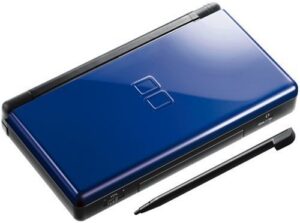 nintendo ds lite cobalt / black (renewed)