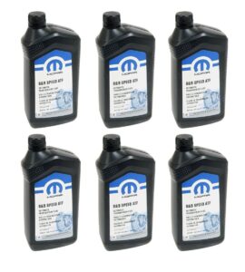 mopar chrysler dodge jeep ram 8 and 9 speed automatic transmission fluid new case of 6