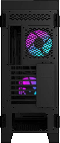 MSI MPG SEKIRA 500X Full Tower Gaming Computer Case (Black, 3X 200mm ARGB + 1x 200mm + 1x120mm ARGB Fans, 8 Channel ARGB Hub, USB Type-C, Tempered Glass, MSI Center, E-ATX, ATX, mATX, Mini-ITX)