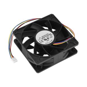 tosuny standard case fan, cooling fan dc 12v 5.0a 7500rpm ultra quiet computer cooling fan replacement 4 pin connector for antminer s7 s9