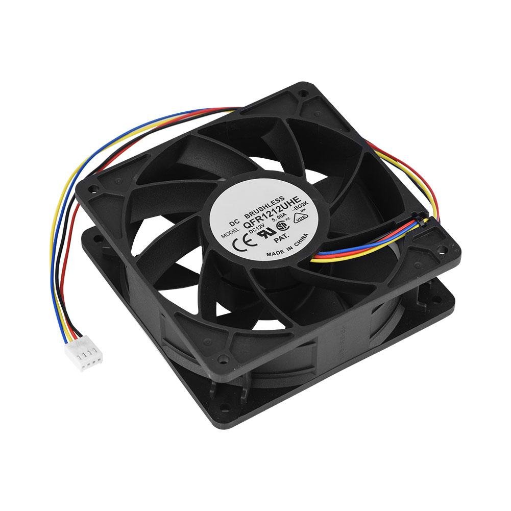 Tosuny Standard Case Fan, Cooling Fan DC 12V 5.0A 7500RPM Ultra Quiet Computer Cooling Fan Replacement 4 Pin Connector for Antminer S7 S9